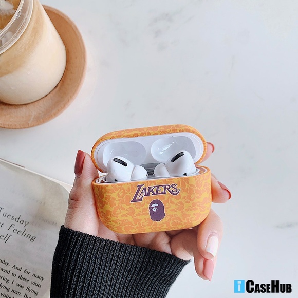 Accessories | Celtics X Lakers Bape Camo Airpods Pro Case Cover | Poshmark